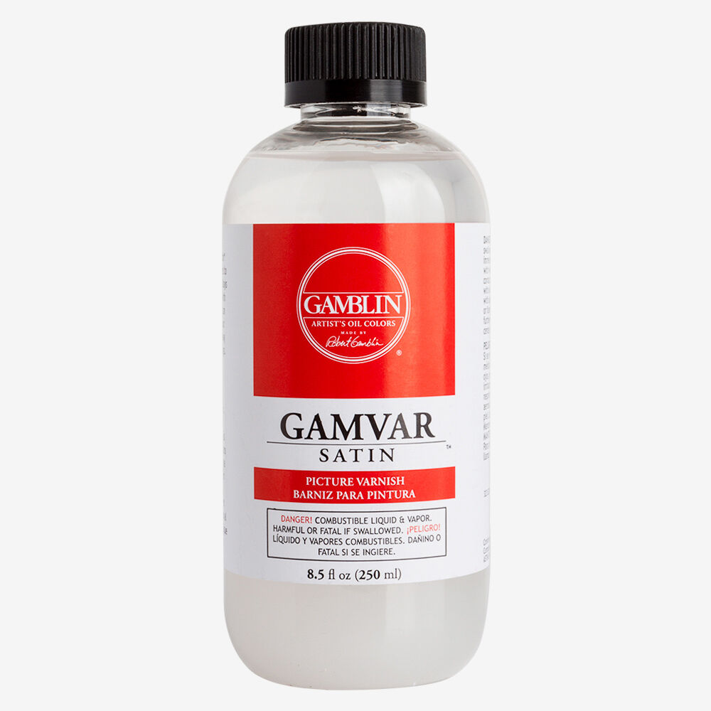Gamblin : Gamvar Picture Varnish : Satin : 250ml | Jackson's Art