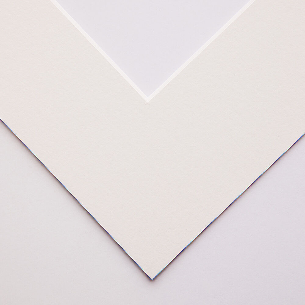 White Core Pre-Cut Mounts 1.4mm Outer Size : 24x30cm Aperture Size ...