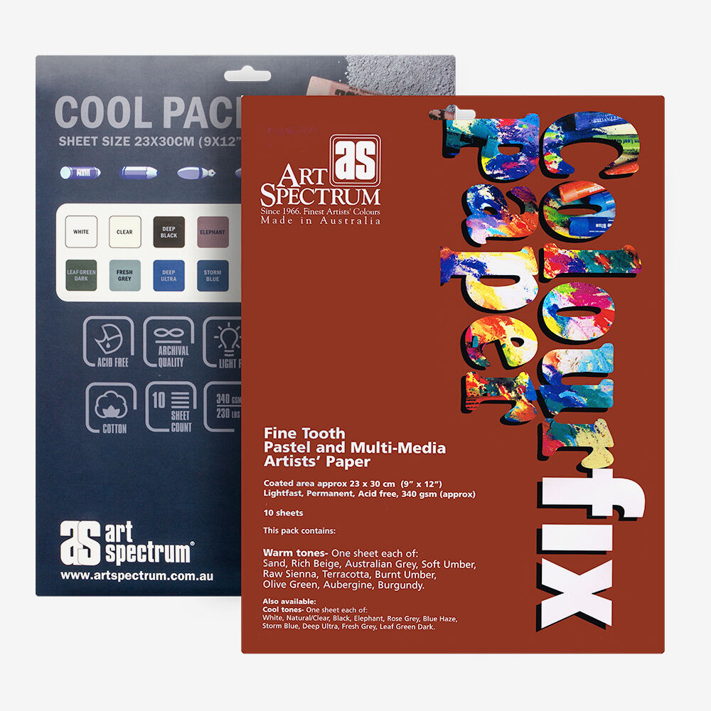 Art Spectrum : Colourfix Original Pastel Paper Packs | Jackson's Art