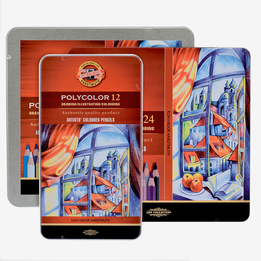 Koh-I-Noor : Polycolor Set Of Artists Coloured Pencils | Jackson's Art