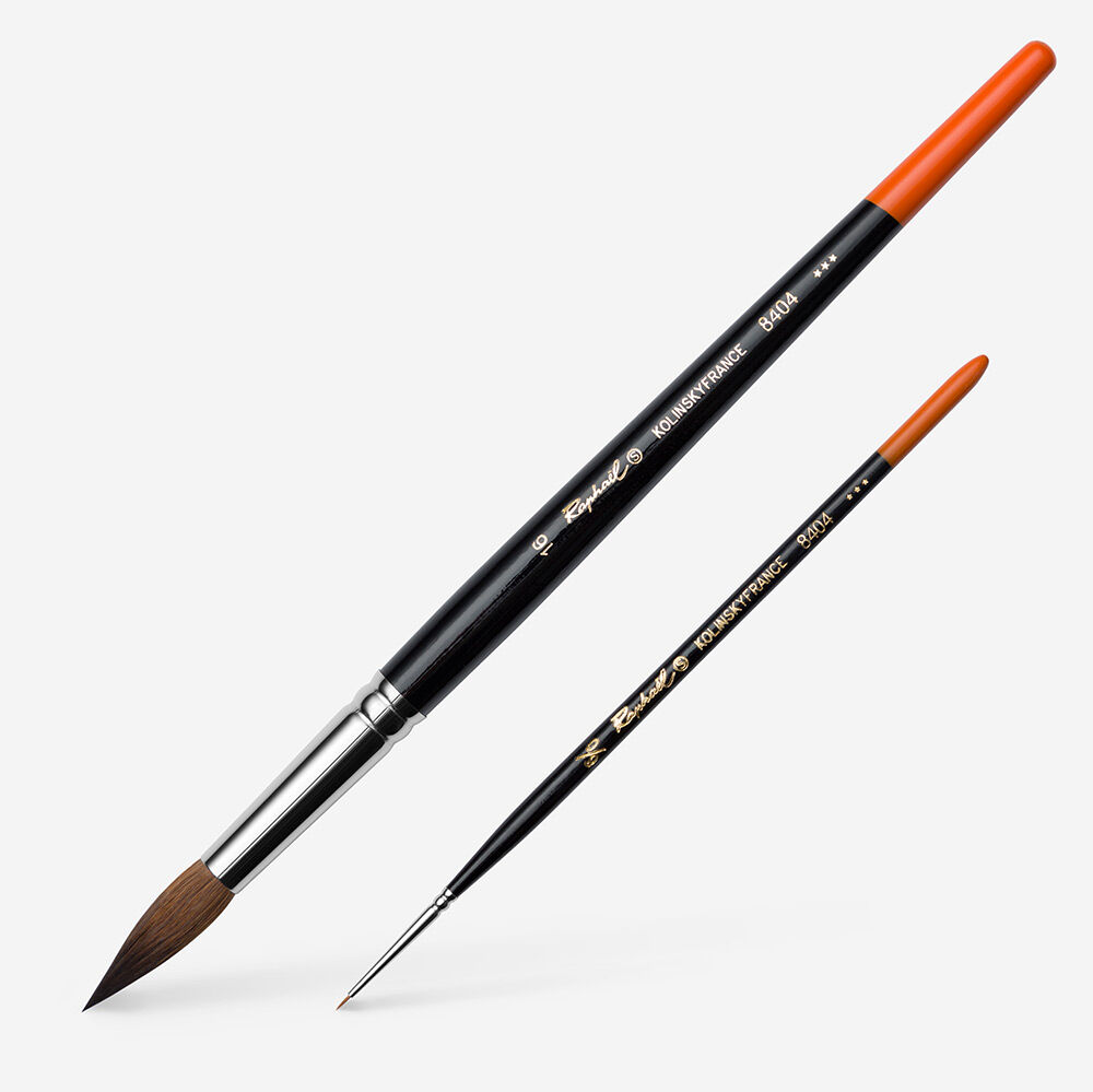 Raphael Kolinsky Red Sable Brushes 8404 | Jackson's Art