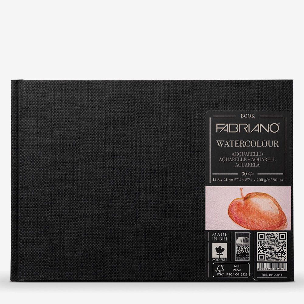 Fabriano : Watercolour Book : 200gsm : A5 : 15x21cm : 30 Sheets ...