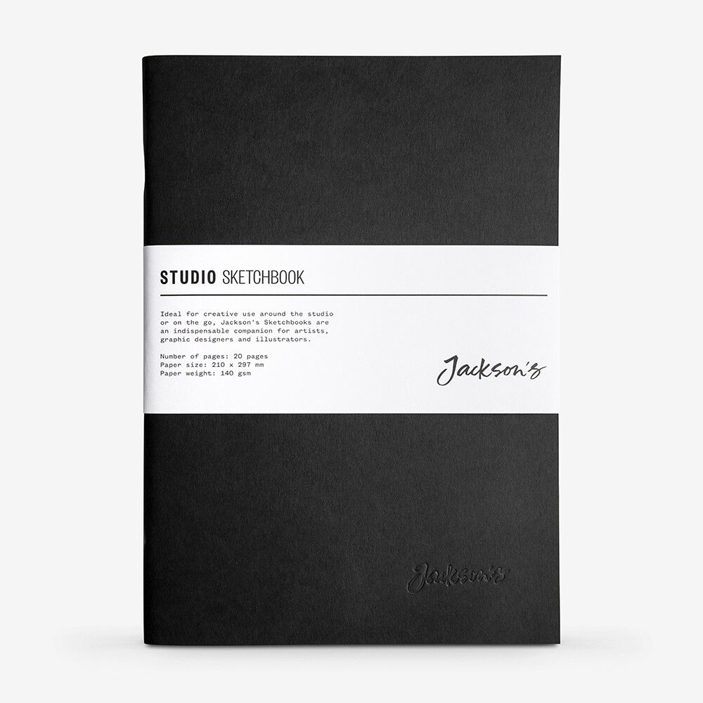 Jackson's : Studio Sketchbook : 140gsm : 20 Sheets : A4 Portrait ...