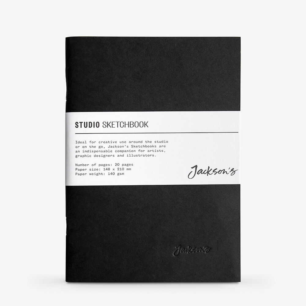 Jackson's : Studio Sketchbook : 140gsm : 20 Sheets : A5 Portrait ...