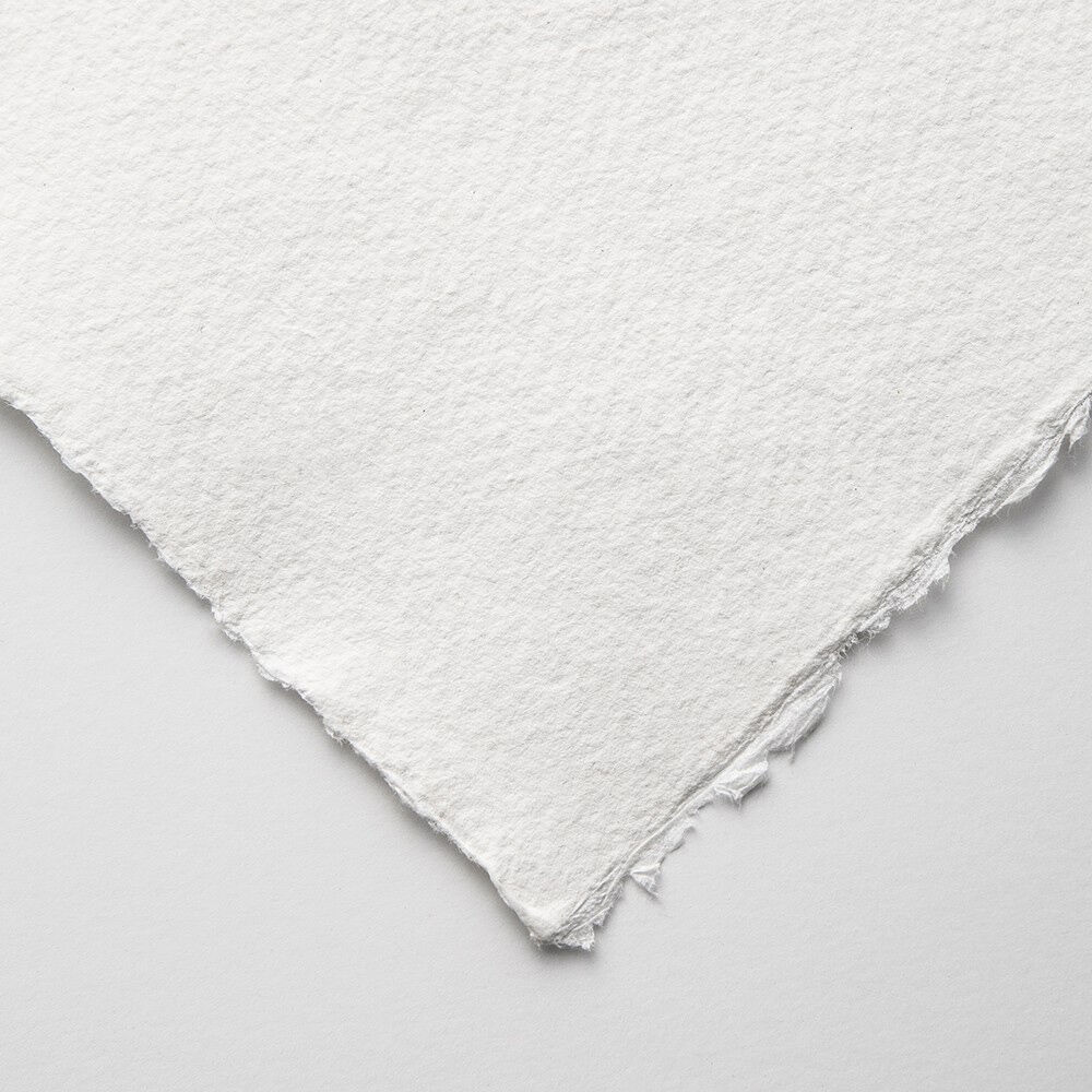 Khadi : White Rag Paper 150gsm : Medium : 15x21cm : Pack Of 20 Sheets ...