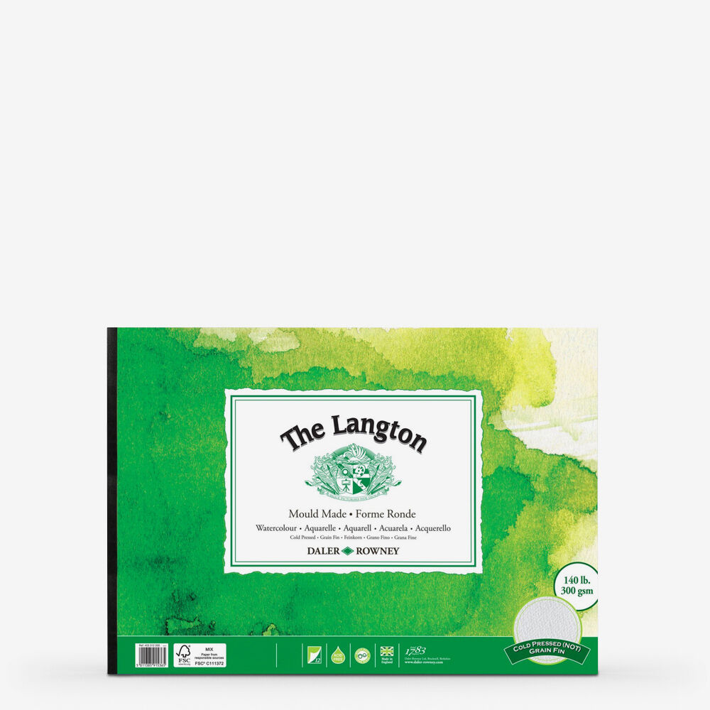 Daler Rowney : Langton : Watercolour Paper Pad : 300gsm : A5 ...