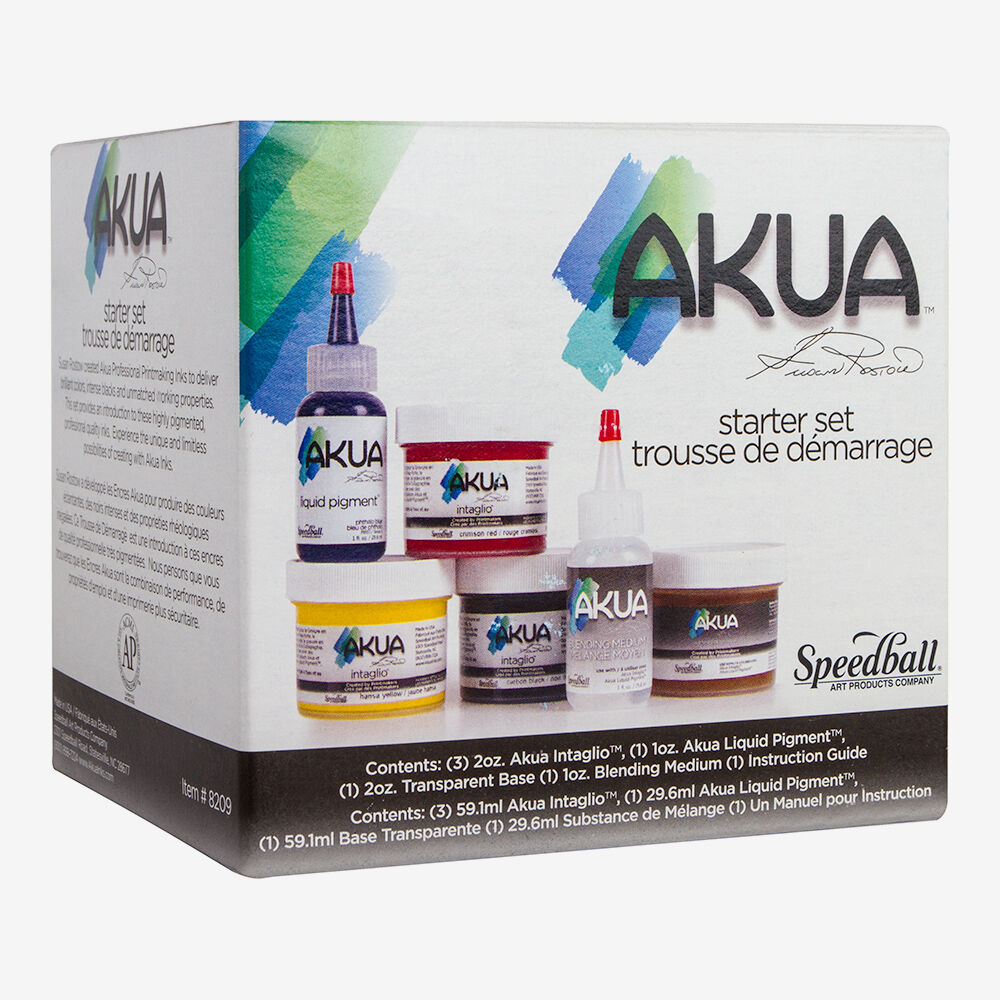Akua : Printmaking Starter Set : Set Of 7 | Jackson's Art