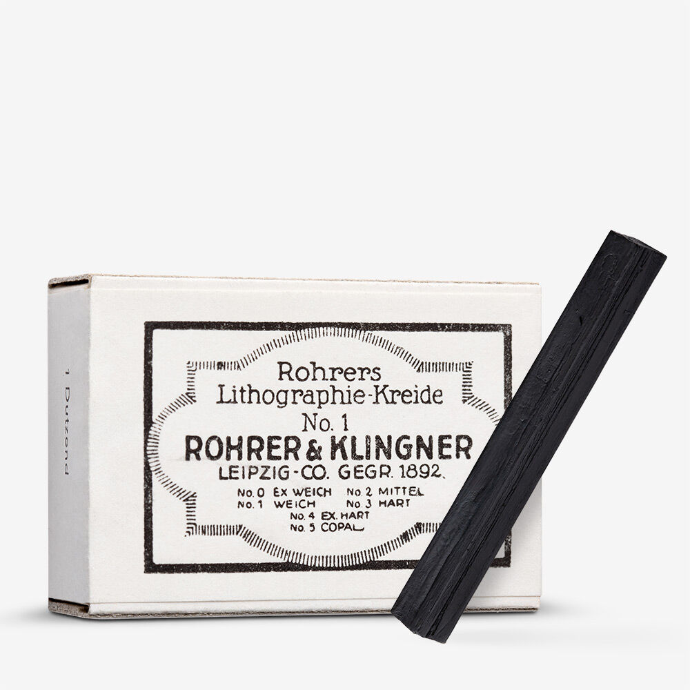 Rohrer & Klingner : Lithographic Crayons : Box 12 : Grade 1 | Jackson's Art