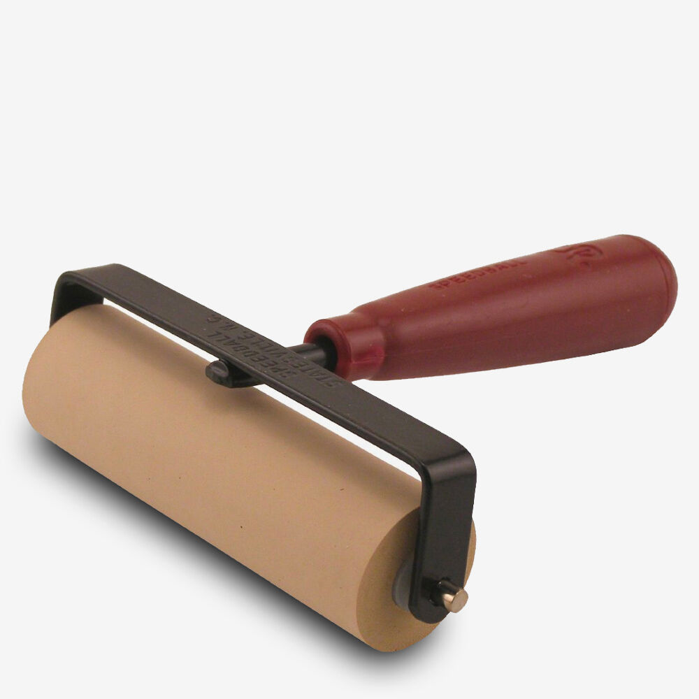Speedball : Soft Rubber Roller / Brayer : 4in | Jackson's Art