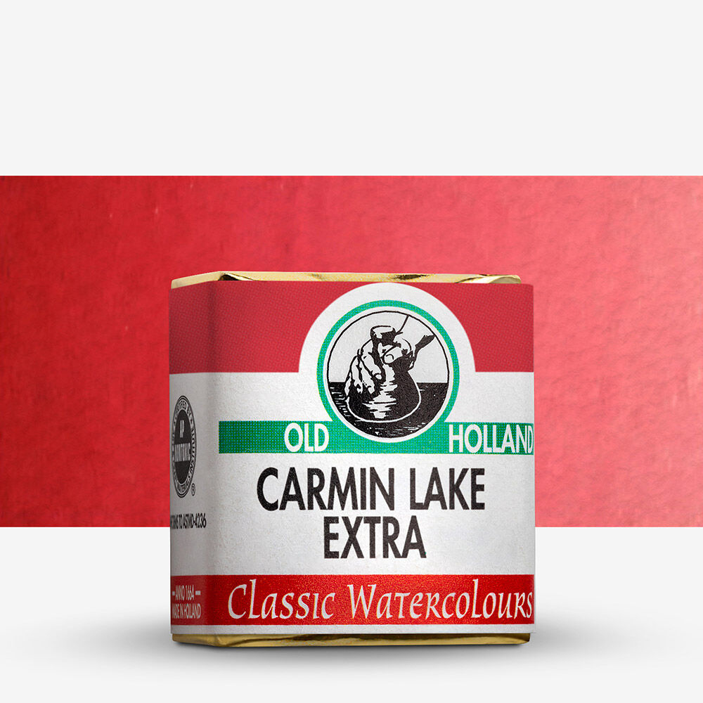 Old Holland : Watercolor Paint : Half Pan : Carmine Lake Extra ...