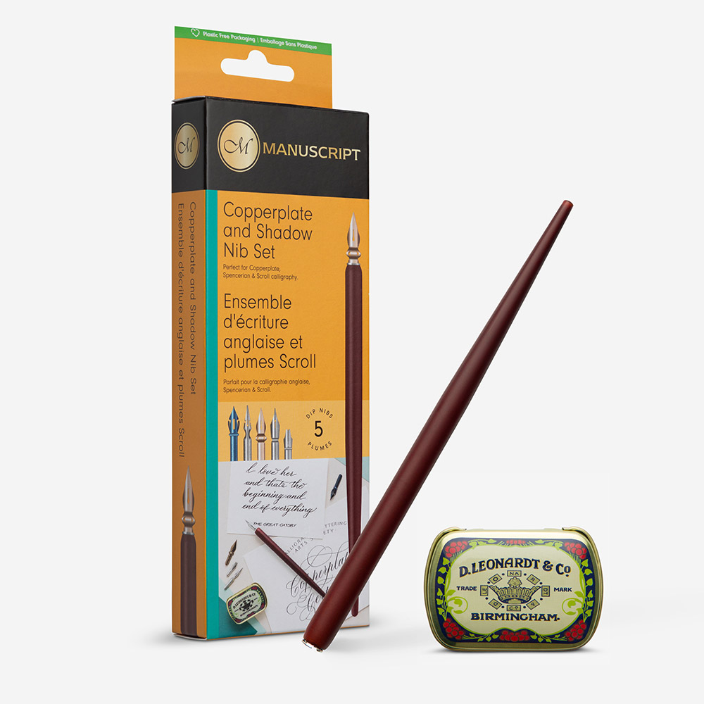 Manuscript : Calligraphy : Copperplate & Shadow Set | Jackson's Art