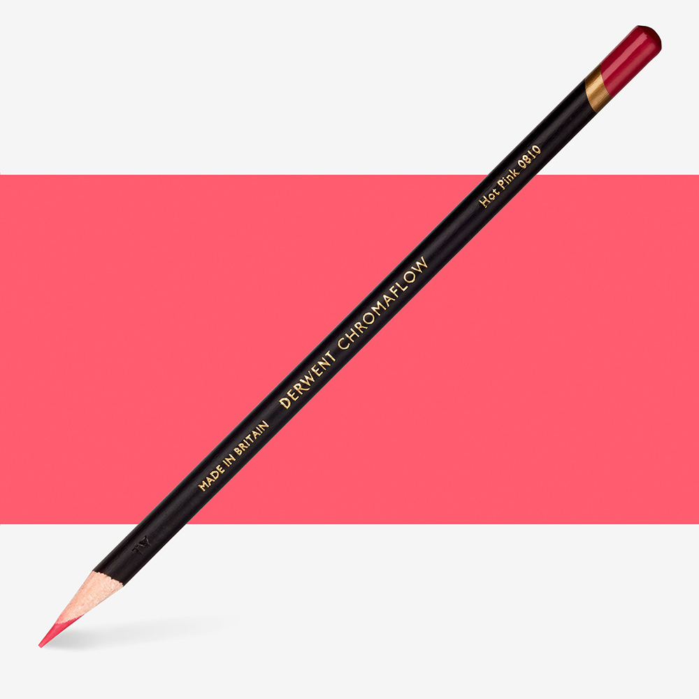 Derwent : Chromaflow Pencil : Hot Pink | Jackson's Art