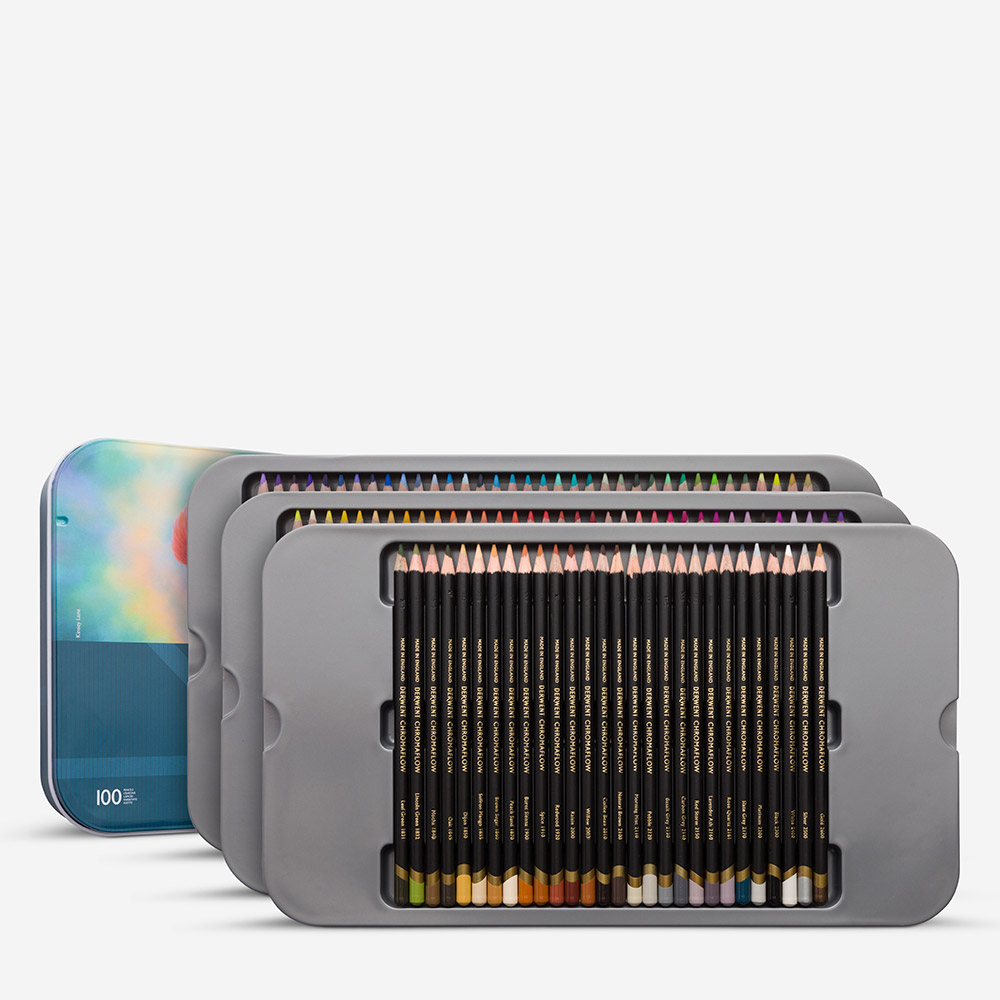 Derwent : Chromaflow Pencil : Tin of 100 | Jackson's Art