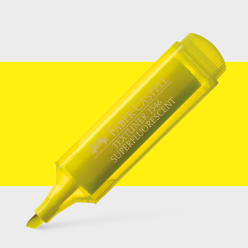 Faber Castell : Textliner Highlighter : Yellow | Jackson's Art