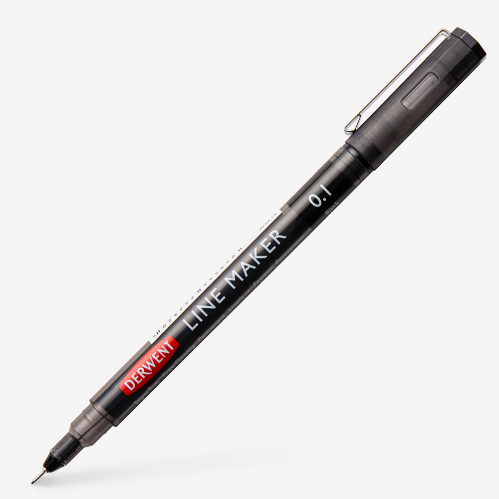 Derwent : Graphik Line Maker Pen : Black : 0.1mm | Jackson's Art