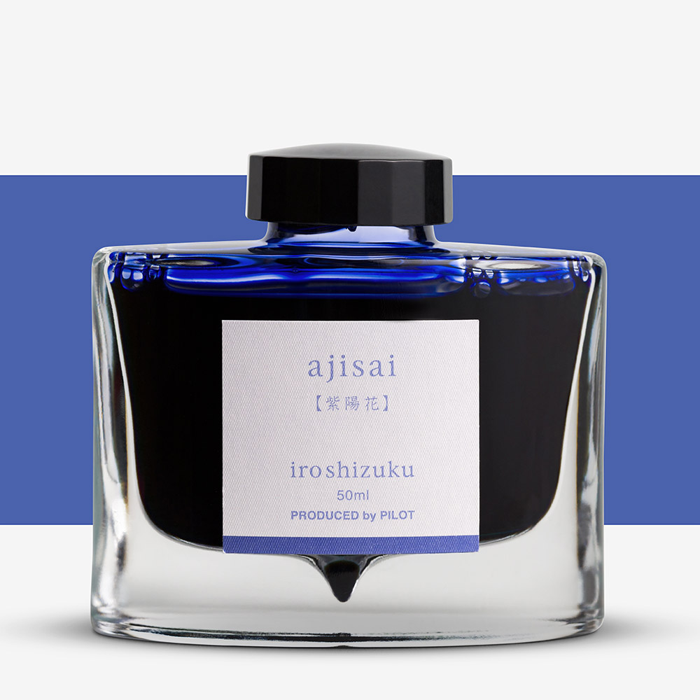 Pilot : Iroshizuku Ink : 50ml : Ajisai Blue | Jackson's Art
