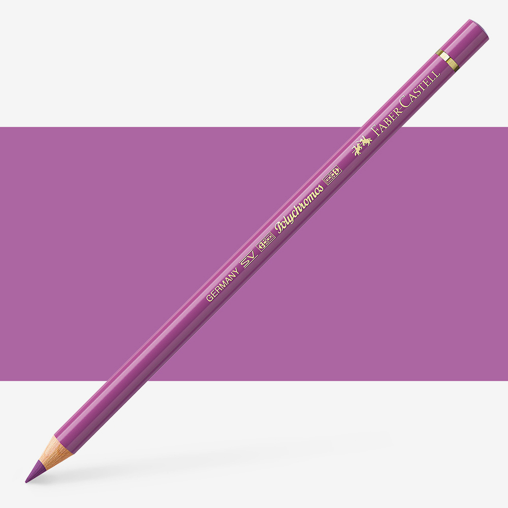 Faber Castell : Polychromos Pencil : Light Red Violet | Jackson's Art
