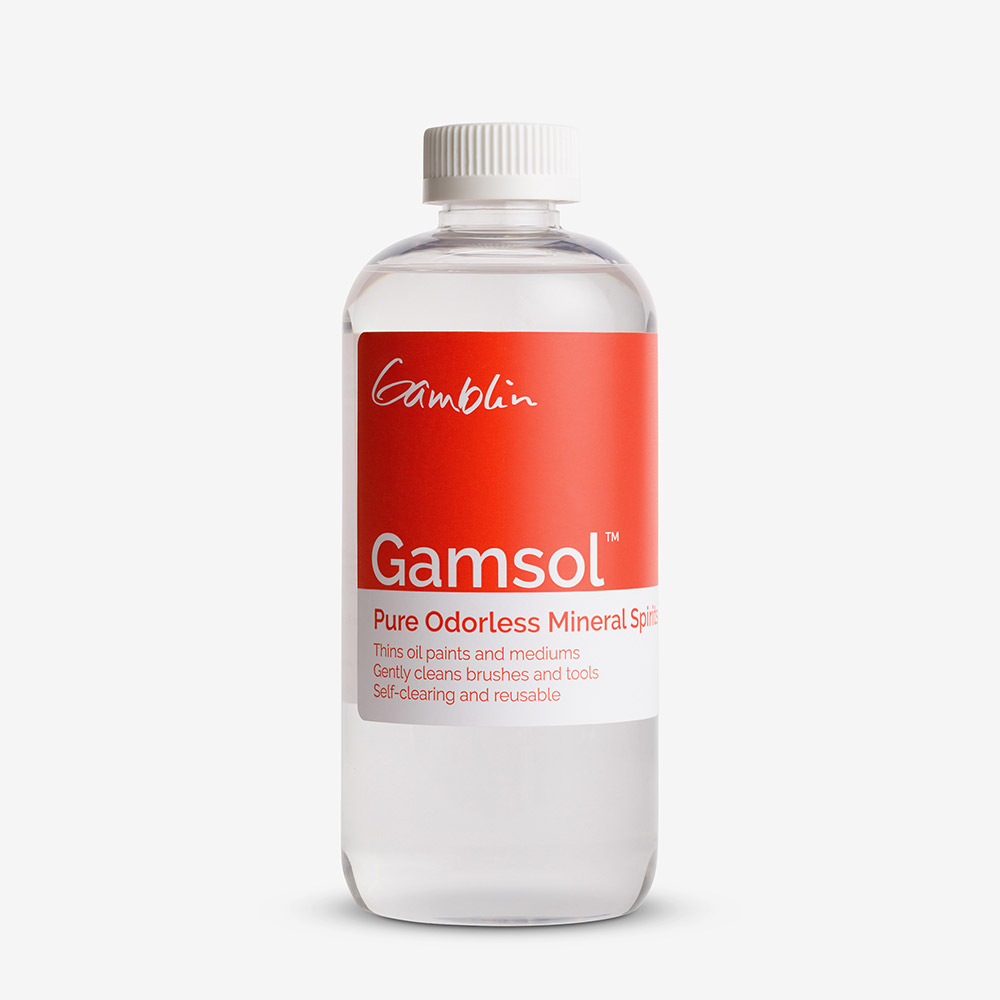 Gamblin : Gamsol Odourless Mineral Spirit : 500ml | Jackson's Art