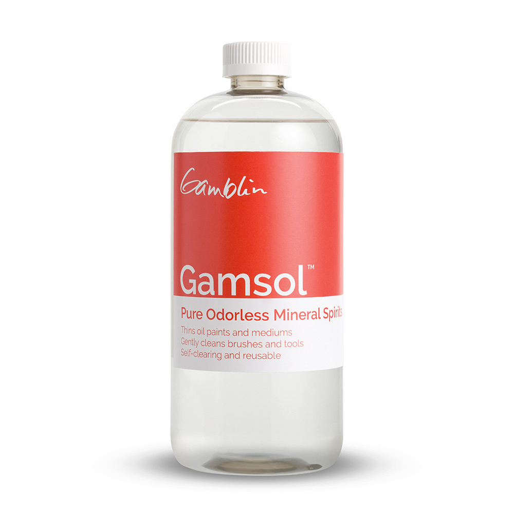 Gamblin : Gamsol Odourless Mineral Spirit : 1000ml | Jackson's Art