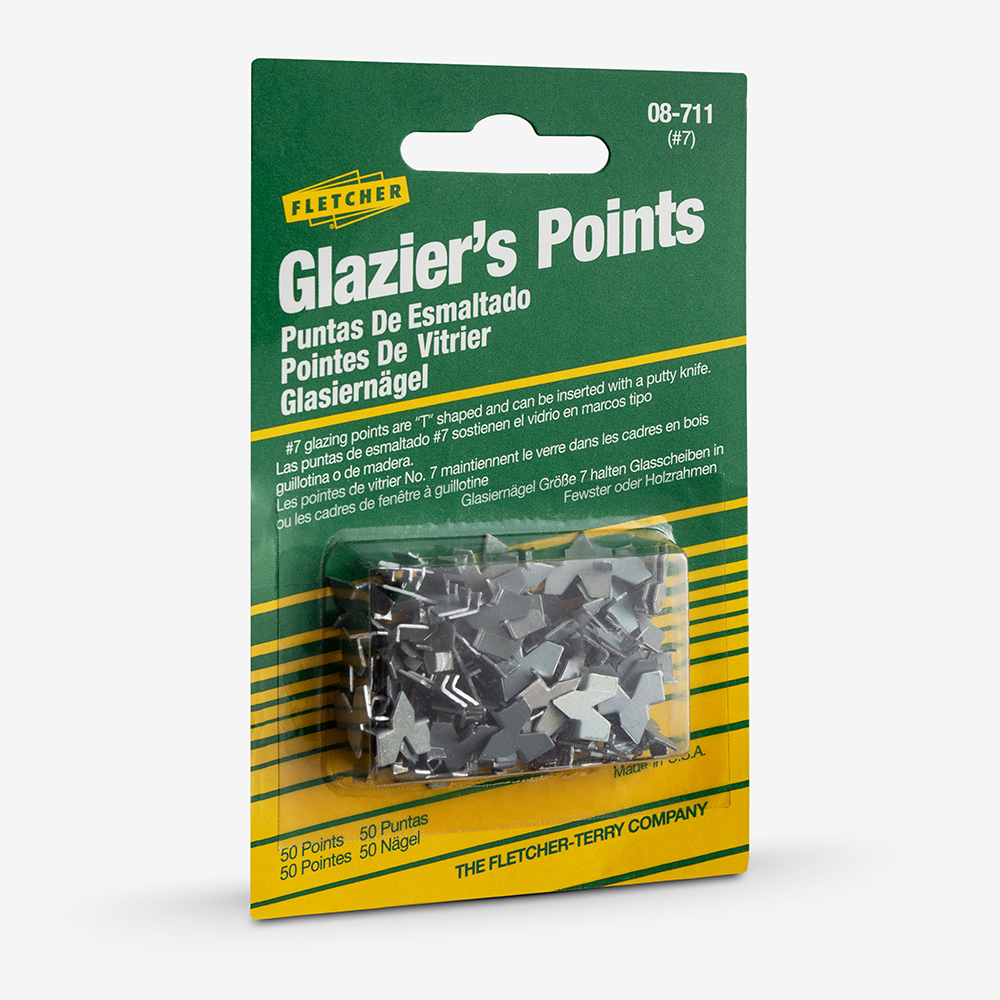Push Points - 50 Glazier Points For Inserting Into Frames | Jackson's Art