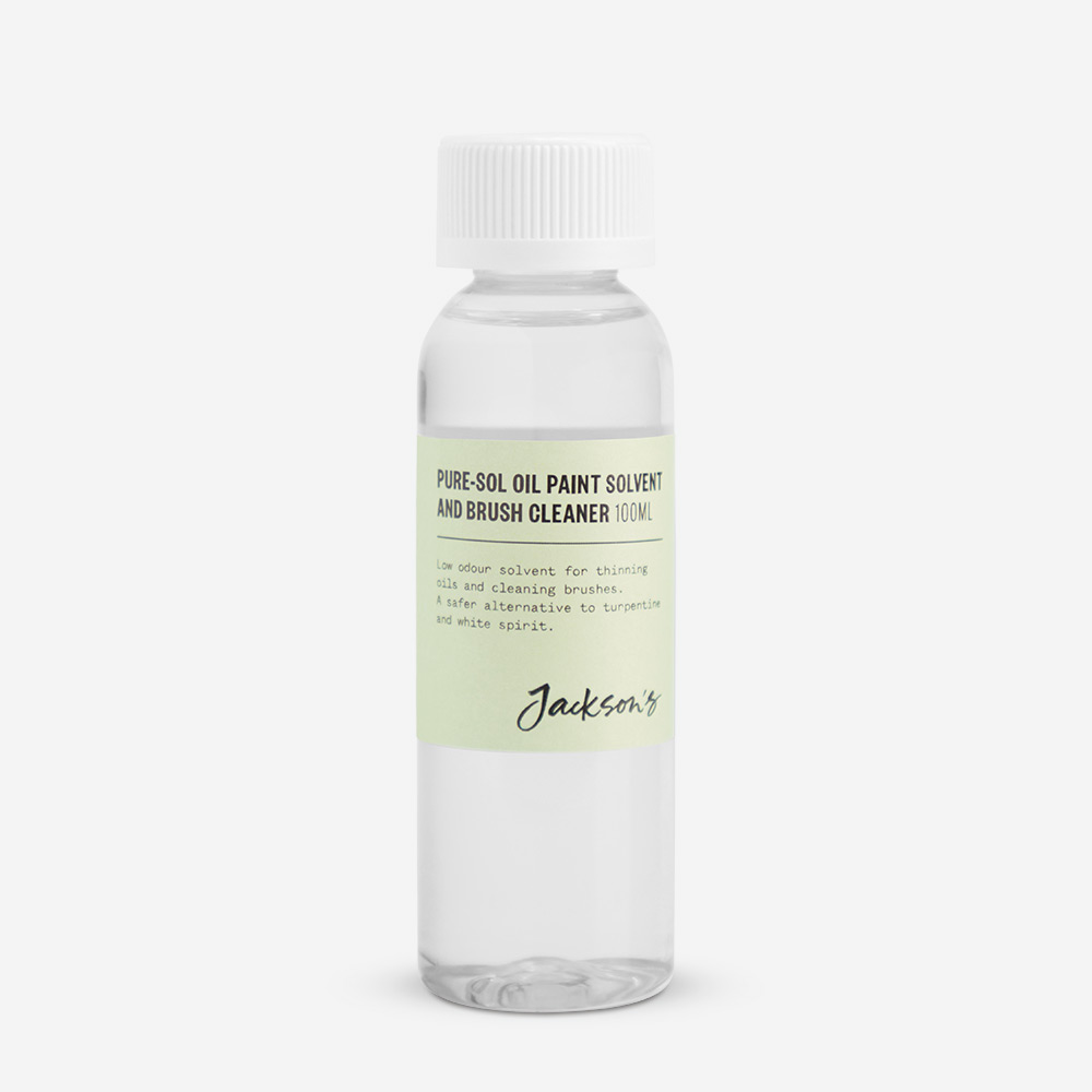 Jackson's : Pure-Sol : Oil Paint Solvent and Brush Cleaner : 100ml ...