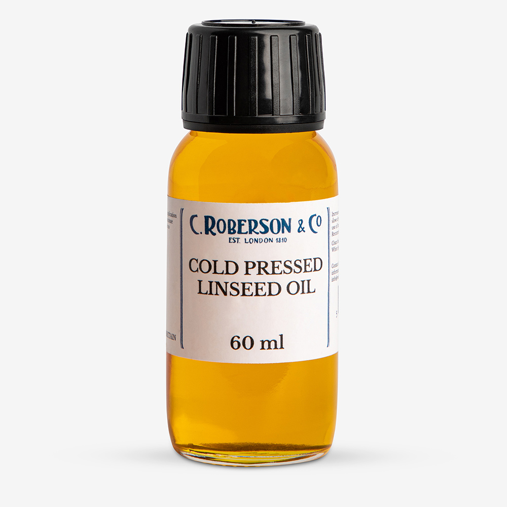 Roberson : 60ml : Cold Pressed Linseed Oil | Jackson's Art