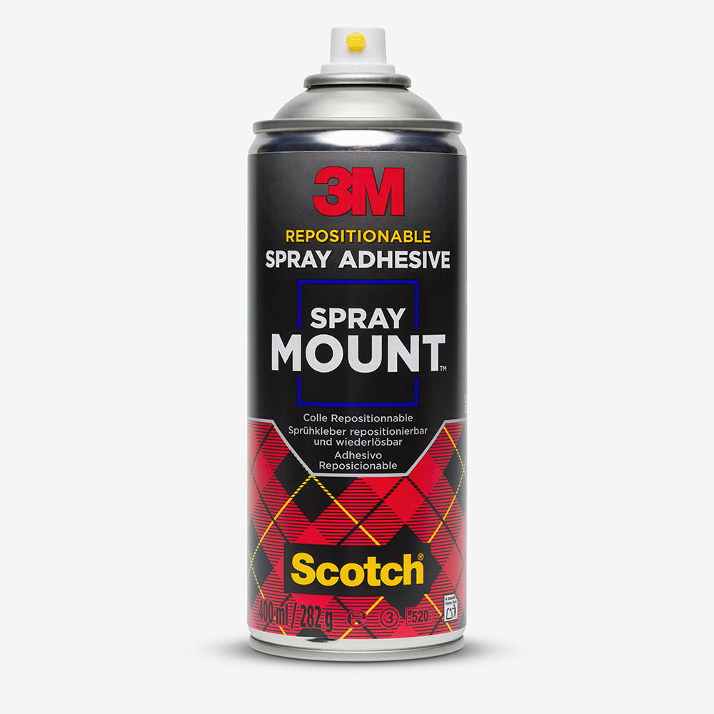 3M : Spray Mount : Repositional Adhesive : 400ml | Jackson's Art