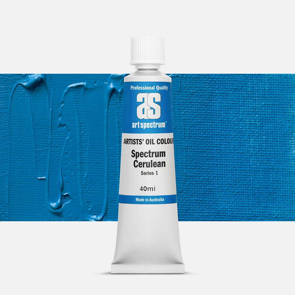Art Spectrum : Artists' Oil Paint : 40ml : Spectrum Cerulean | Jackson ...