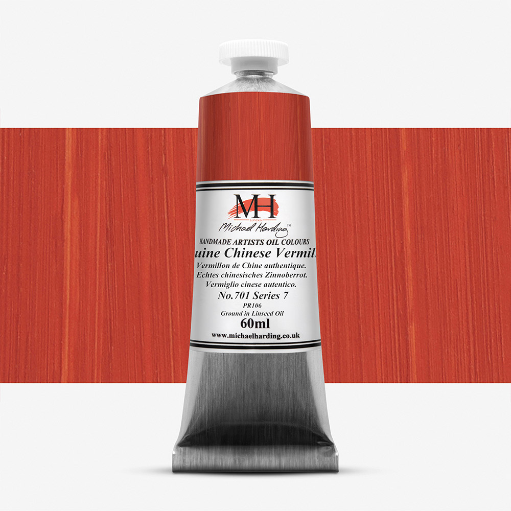 Michael Harding : Oil Paint : 60ml : Genuine Chinese Vermilion ...