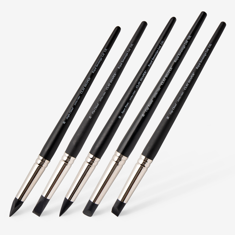 Colour Shapers Silicone Tools - Black/Extra Firm | Jackson's Art