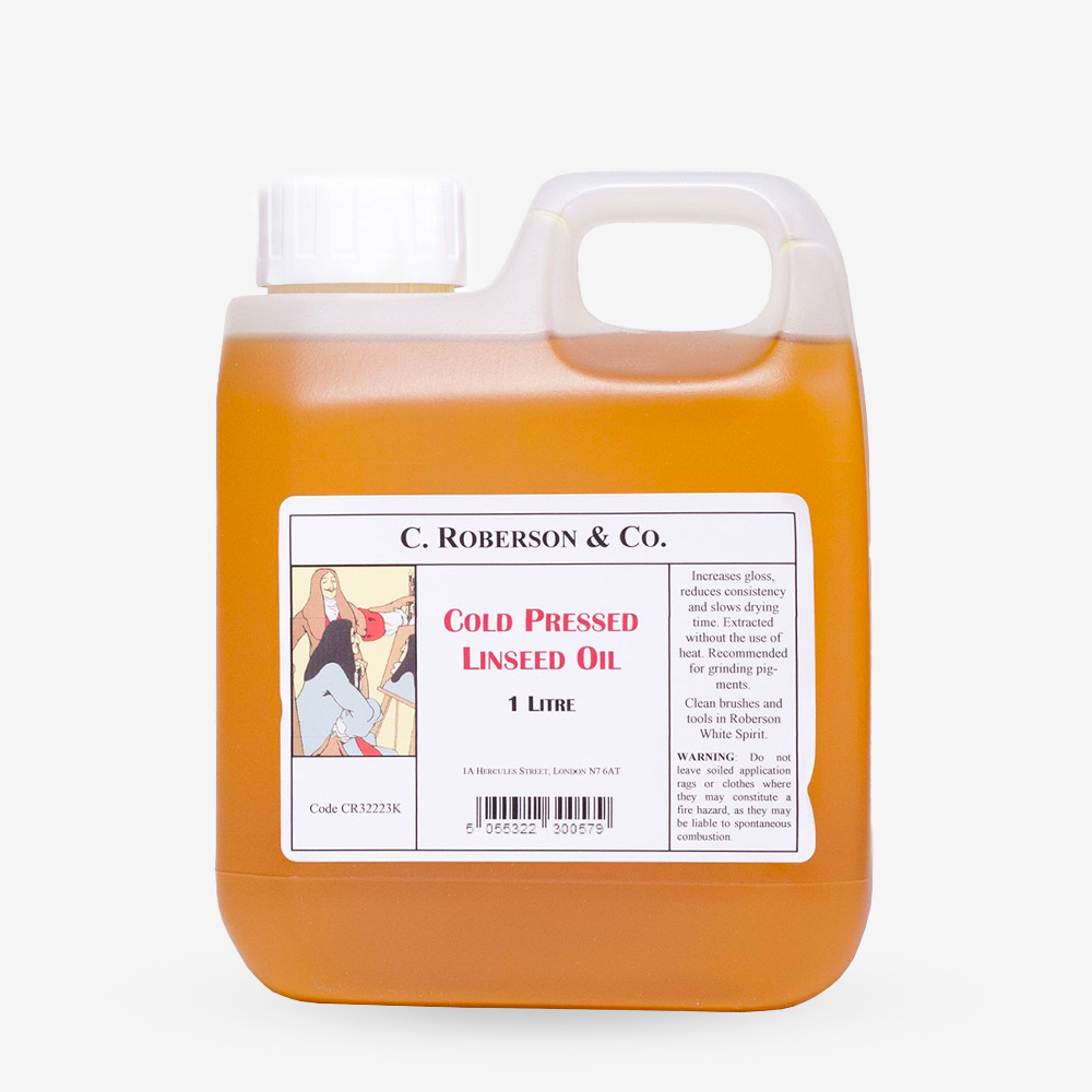 Roberson Cold Pressed Linseed Oil | Jackson's Art
