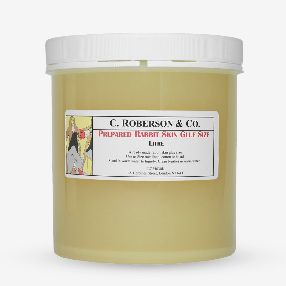 Size & Adhesive: Rabbit Skin Glue & Gold Size | Jackson's Art