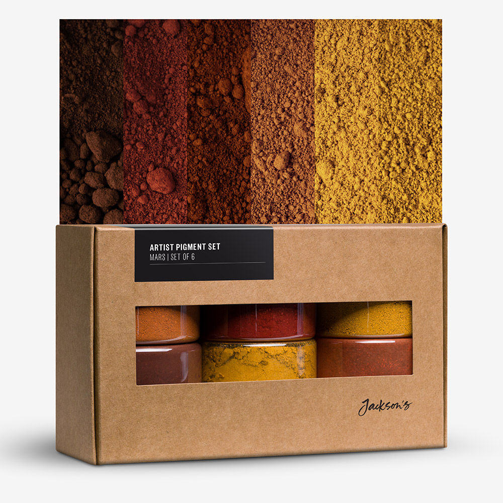 Jackson's : Artist Pigment : Mars : Set of 6 | Jackson's Art