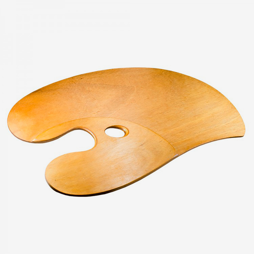 Zecchi : Hand Crafted Balanced Wooden Palette : Left Handed | Jackson's Art