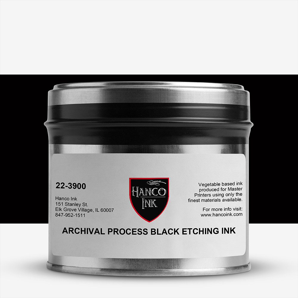 Hanco : Etching Ink : Archival : 454g : Process Black | Jackson's Art