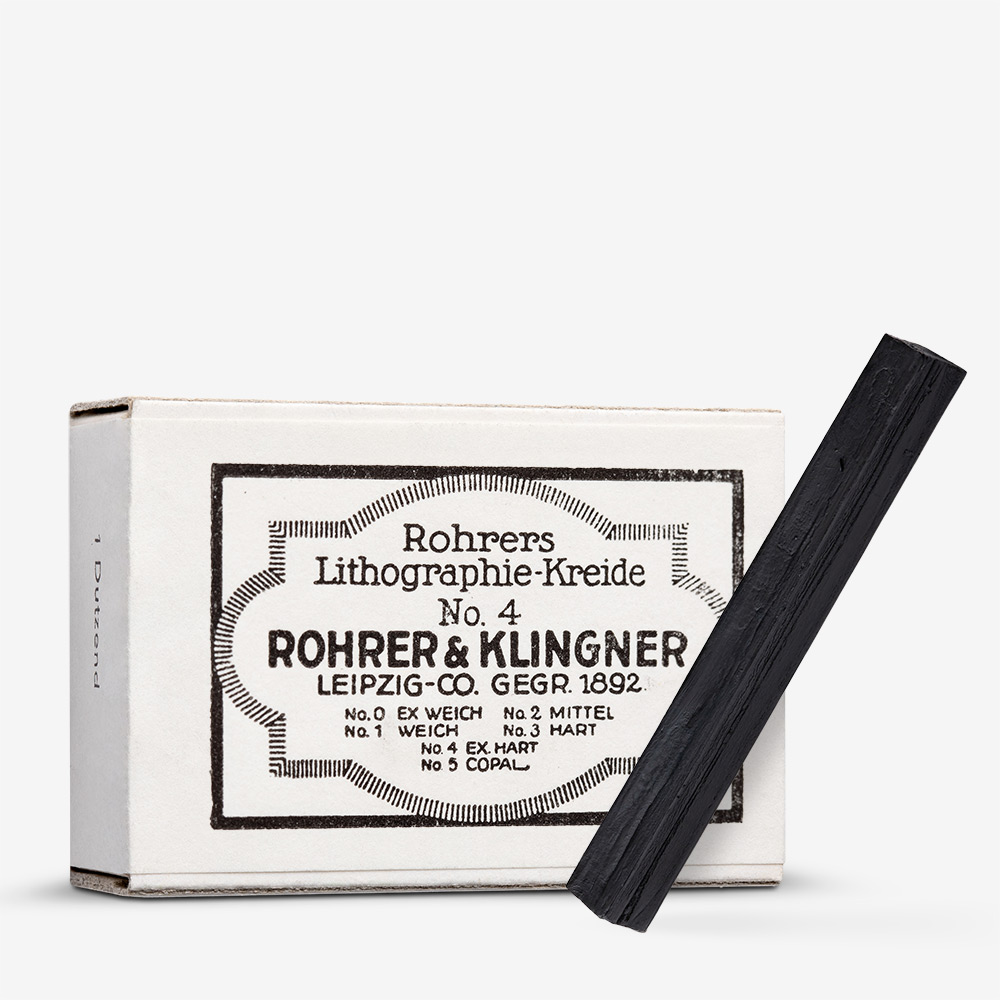 Rohrer & Klingner : Lithographic Crayons : Box 12 : Grade 4 | Jackson's Art
