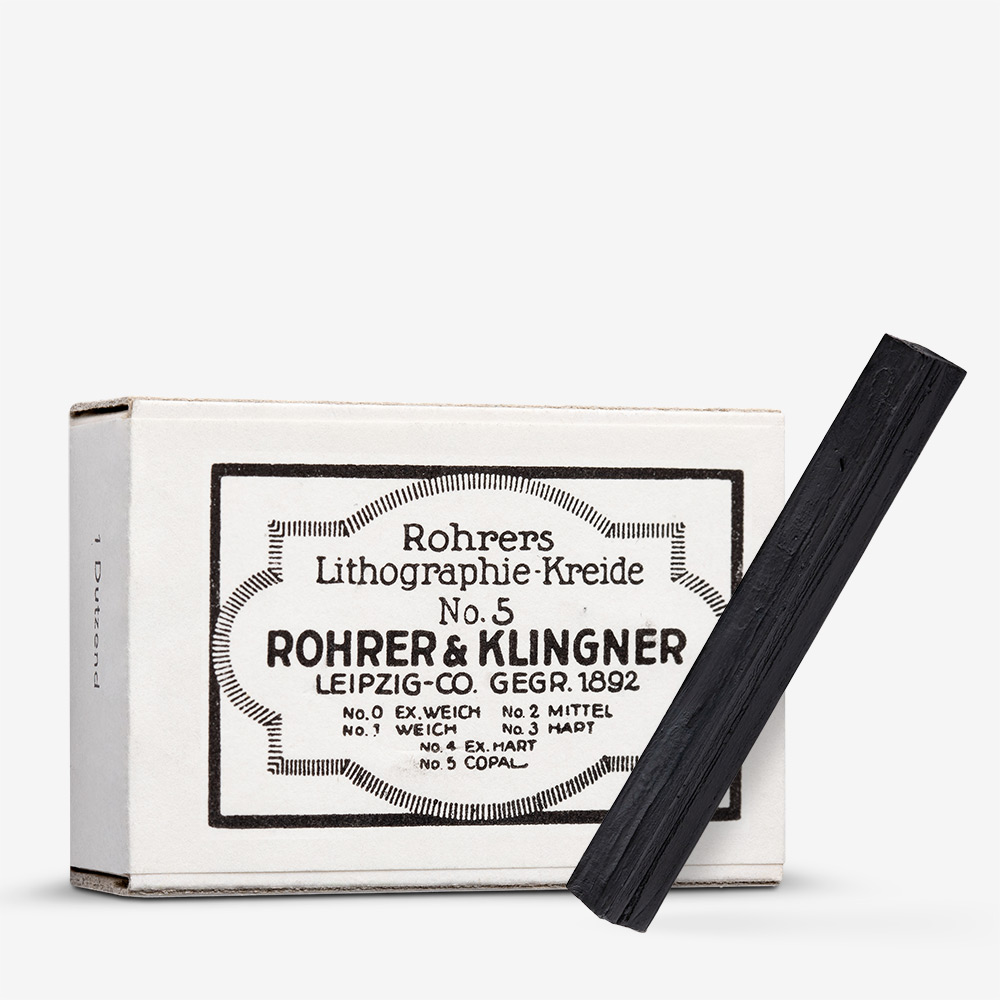 Rohrer & Klingner : Lithographic Crayons : Box 12 : Grade 5 | Jackson's Art