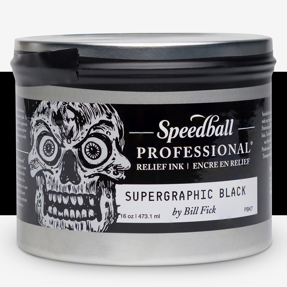 Speedball : Professional Relief Ink : 16oz (473ml ) : Supergraphic ...