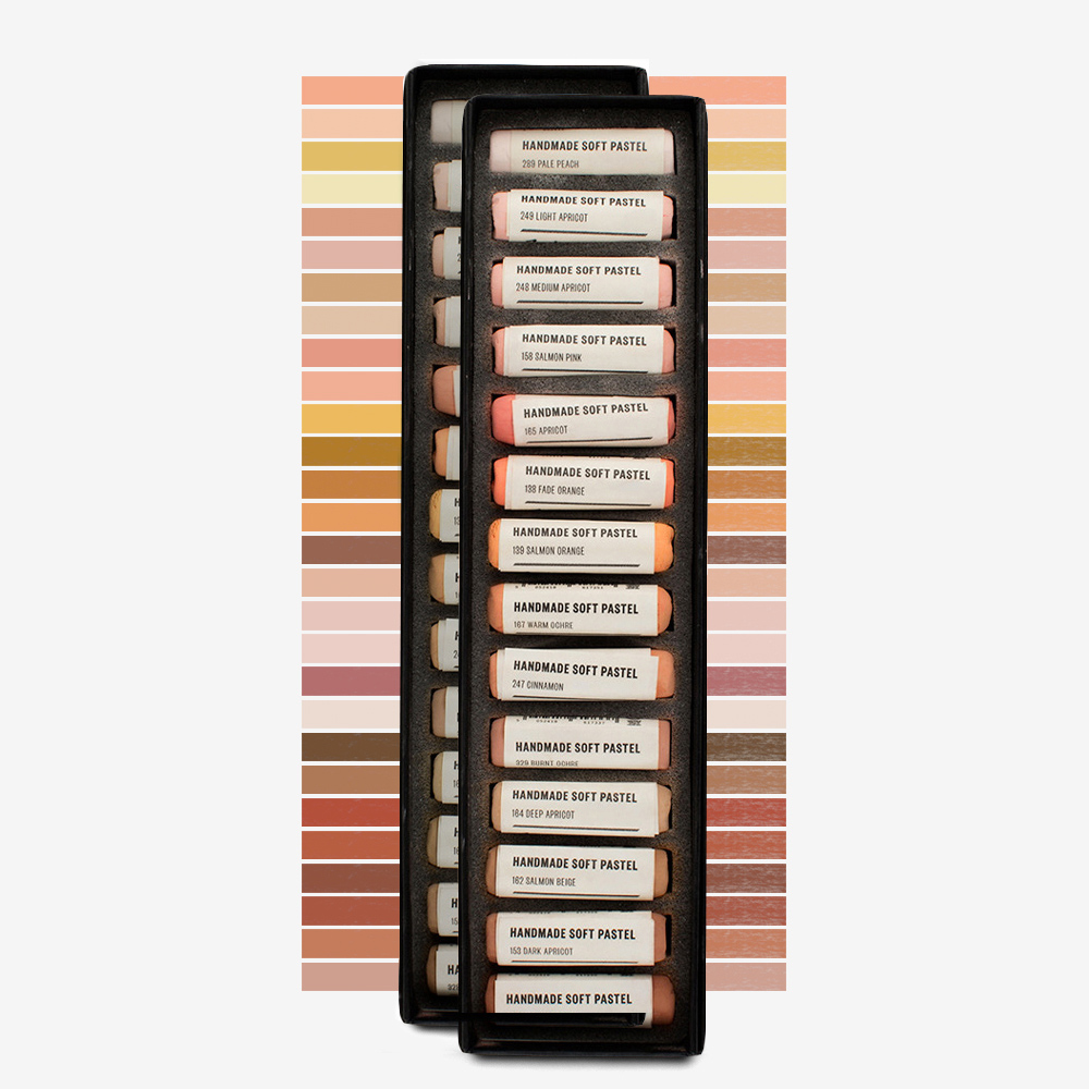 Jacksons : Handmade Soft Pastel : 14 Colours : Light Flesh Tone Set ...