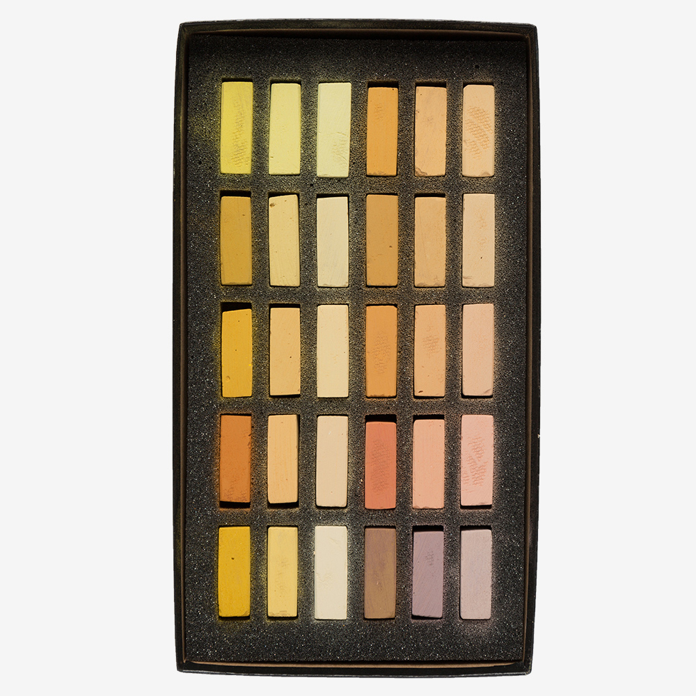 Terry Ludwig : Soft Pastel Set : 30 Stunning Yellows | Jackson's Art