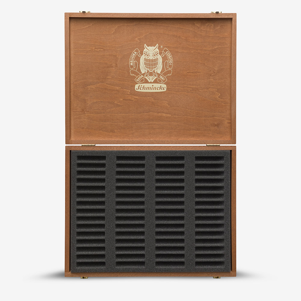 Schmincke Empty Wooden Pastel Box : Holds 60 | Jackson's Art