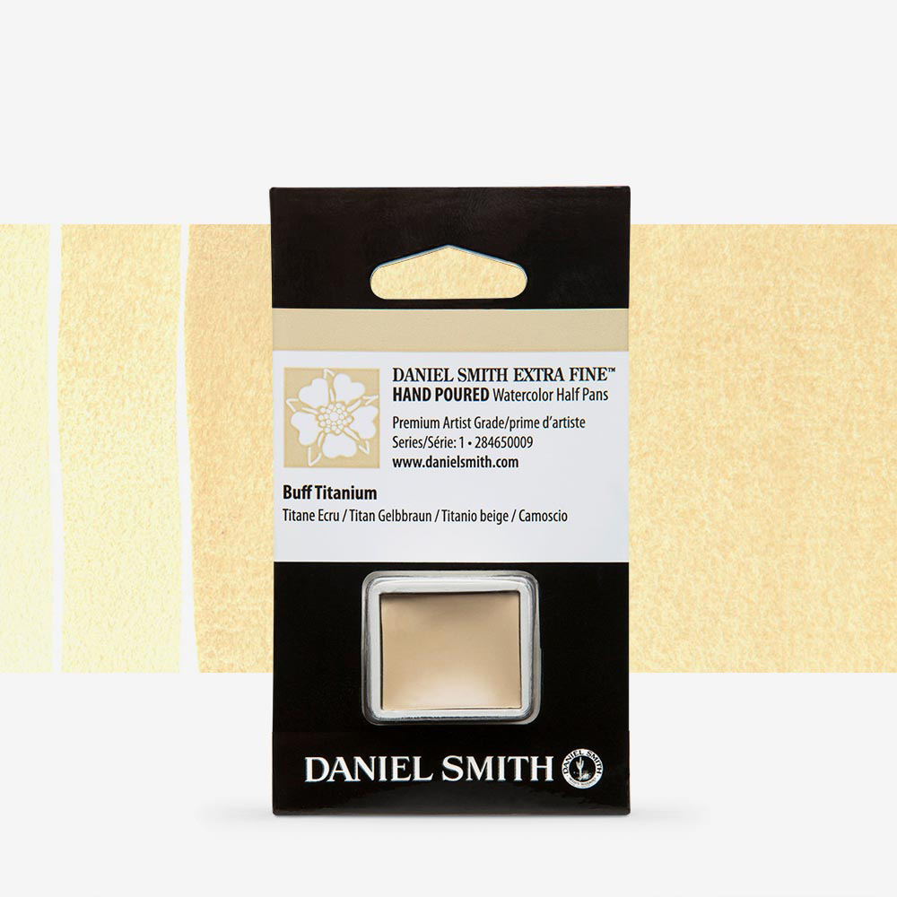 Daniel Smith : Watercolour Paint : Half Pan : Buff Titanium : Series 1 ...
