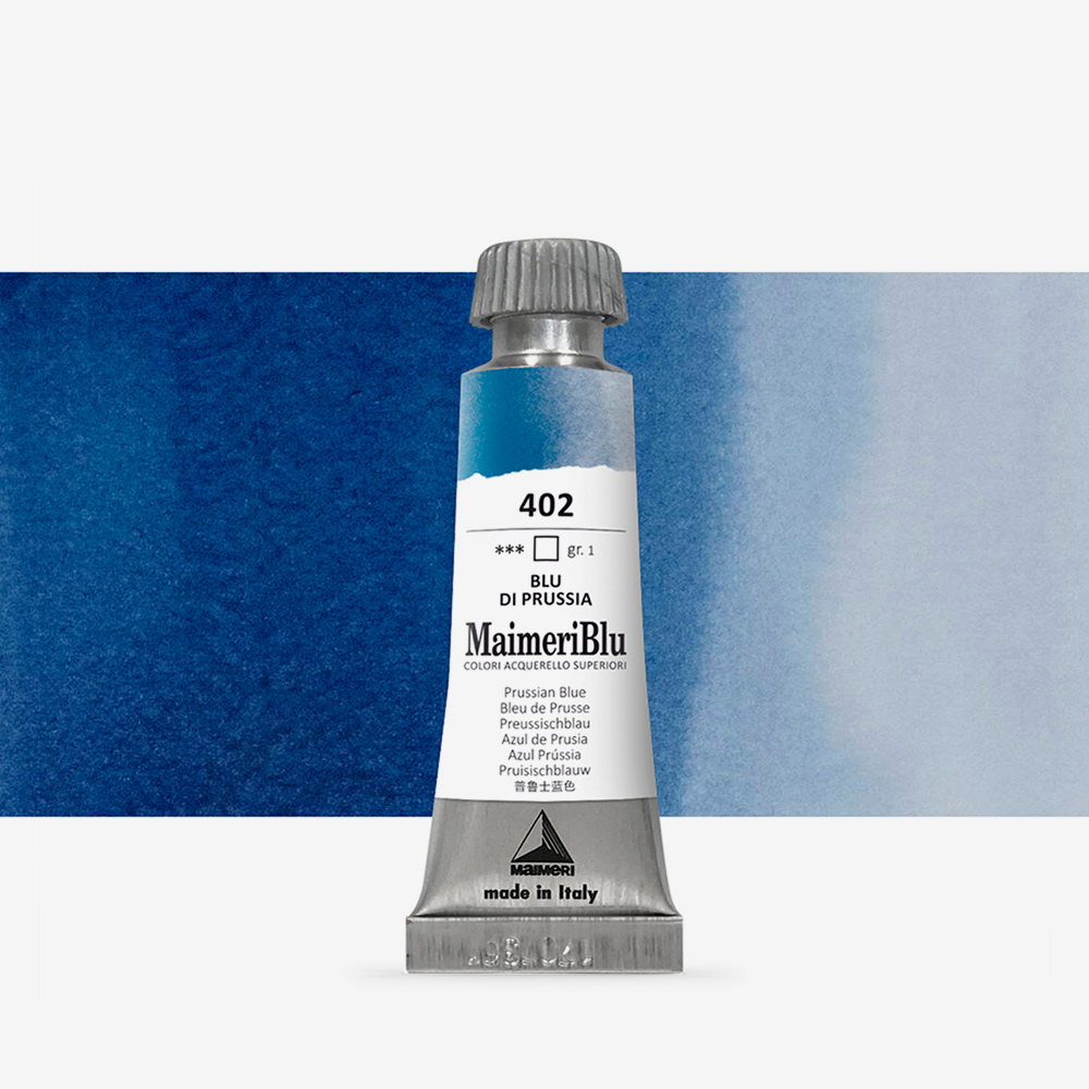 MaimeriBlu : Watercolor Paint : 12ml : Prussian Blue | Jackson's Art