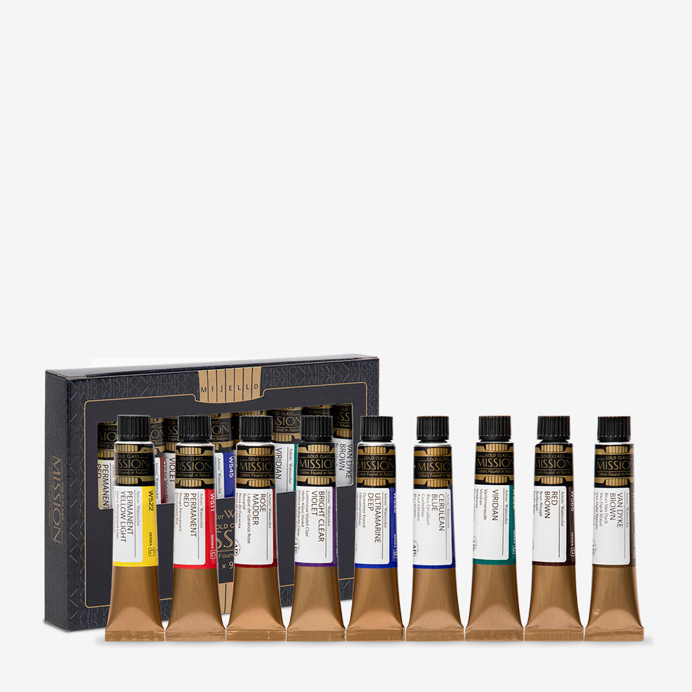 Mijello Mission Gold Watercolour Paint Sets | Jackson's Art