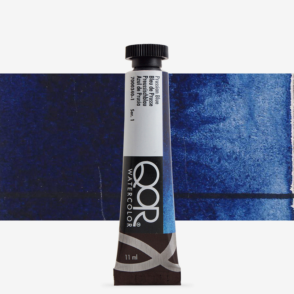 Golden QoR : Watercolour Paint : 11ml : Prussian Blue | Jackson's Art