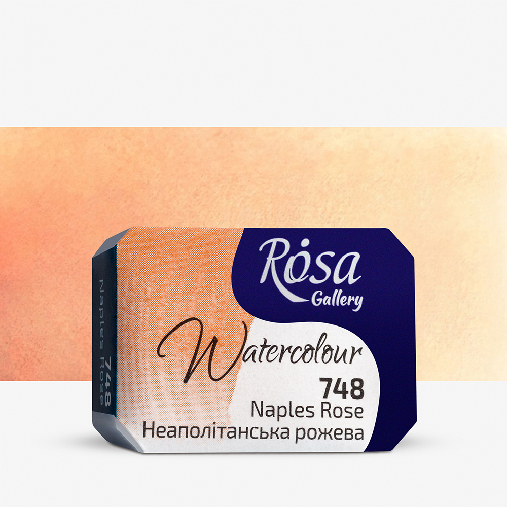 Rosa : Watercolour Paint : Full Pan : Naples Rose | Jackson's Art