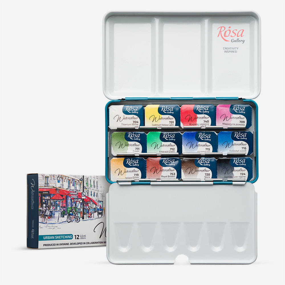 Rosa Watercolour Paint Sets | Jackson's Art