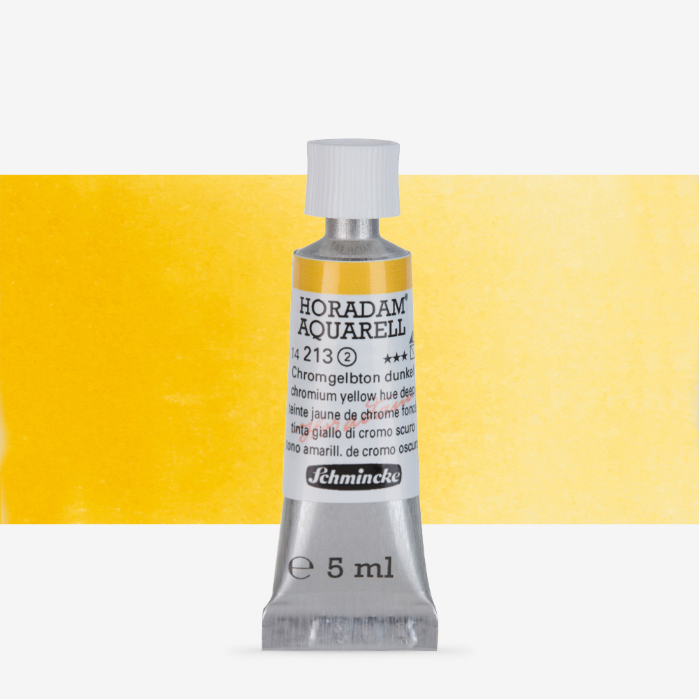 Schmincke Horadam Watercolour : 5ml : Chromium Yellow Hue Deep (Chrome ...
