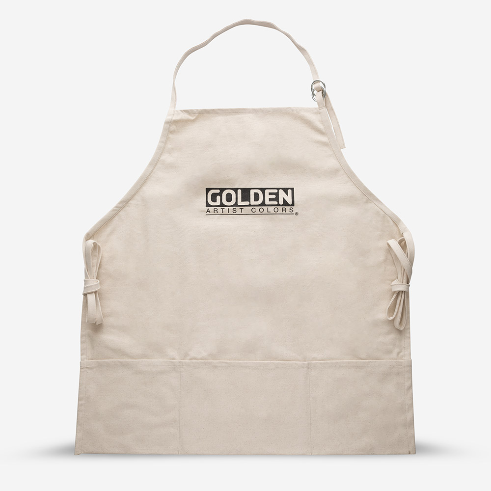 Golden : Apron : Canvas Colour | Jackson's Art